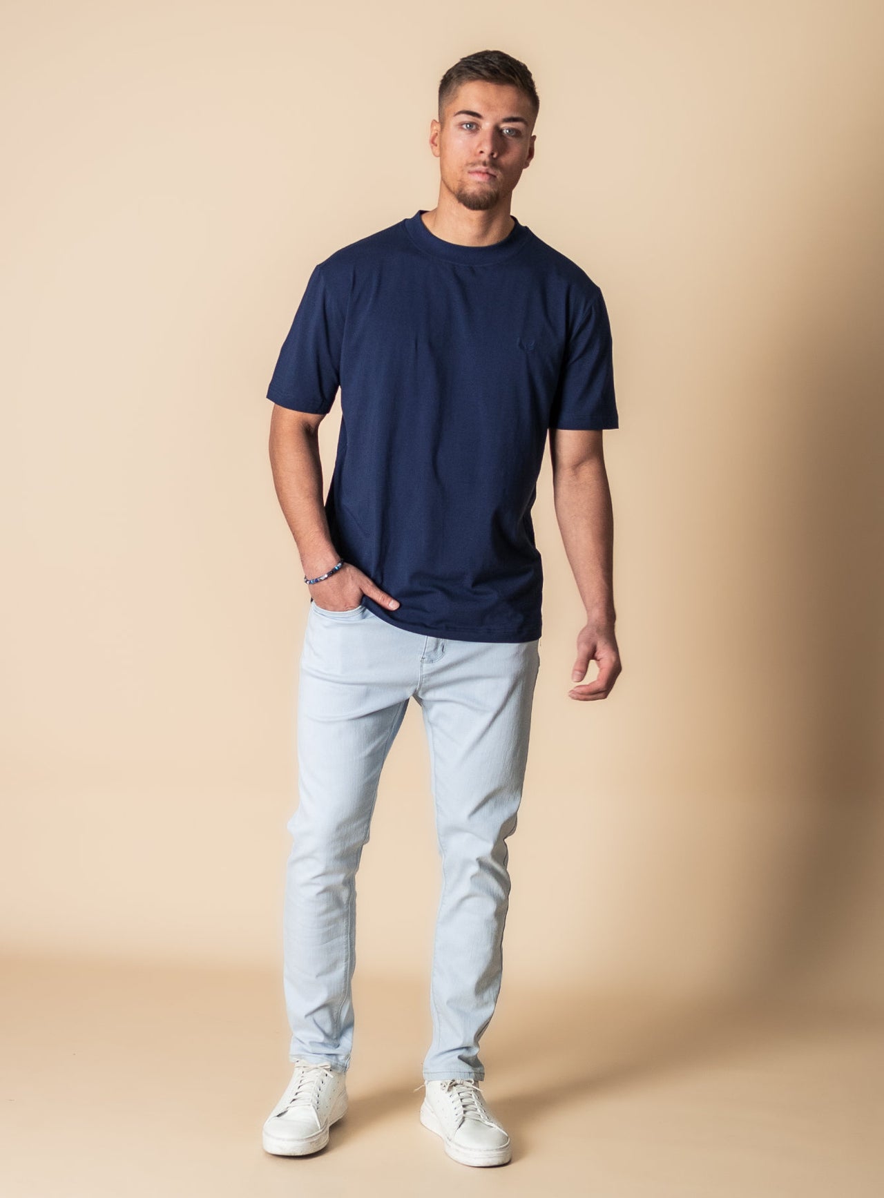 Zumo Regular Fit T-shirts TITAN Marineblauw – Zumo-International